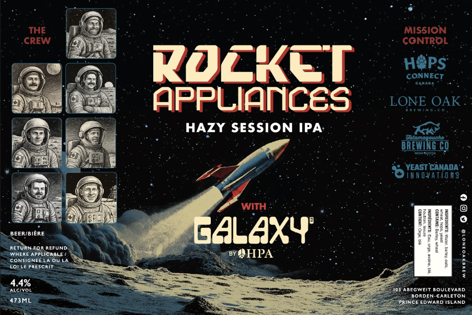 Rocket Appliances Hazy Session IPA | Yeast Canada Innovations