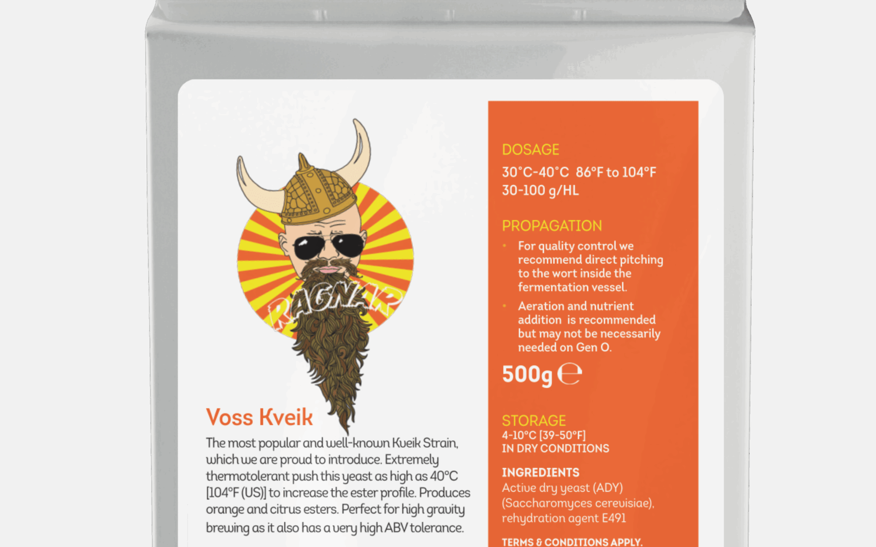 Voss - 500 G | Yeast Canada Innovations